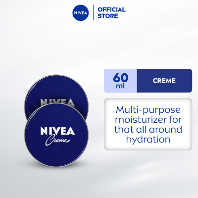 PACK OF 2 NIVEA Creme Moisturizing Cream for dry skin, for face and ...