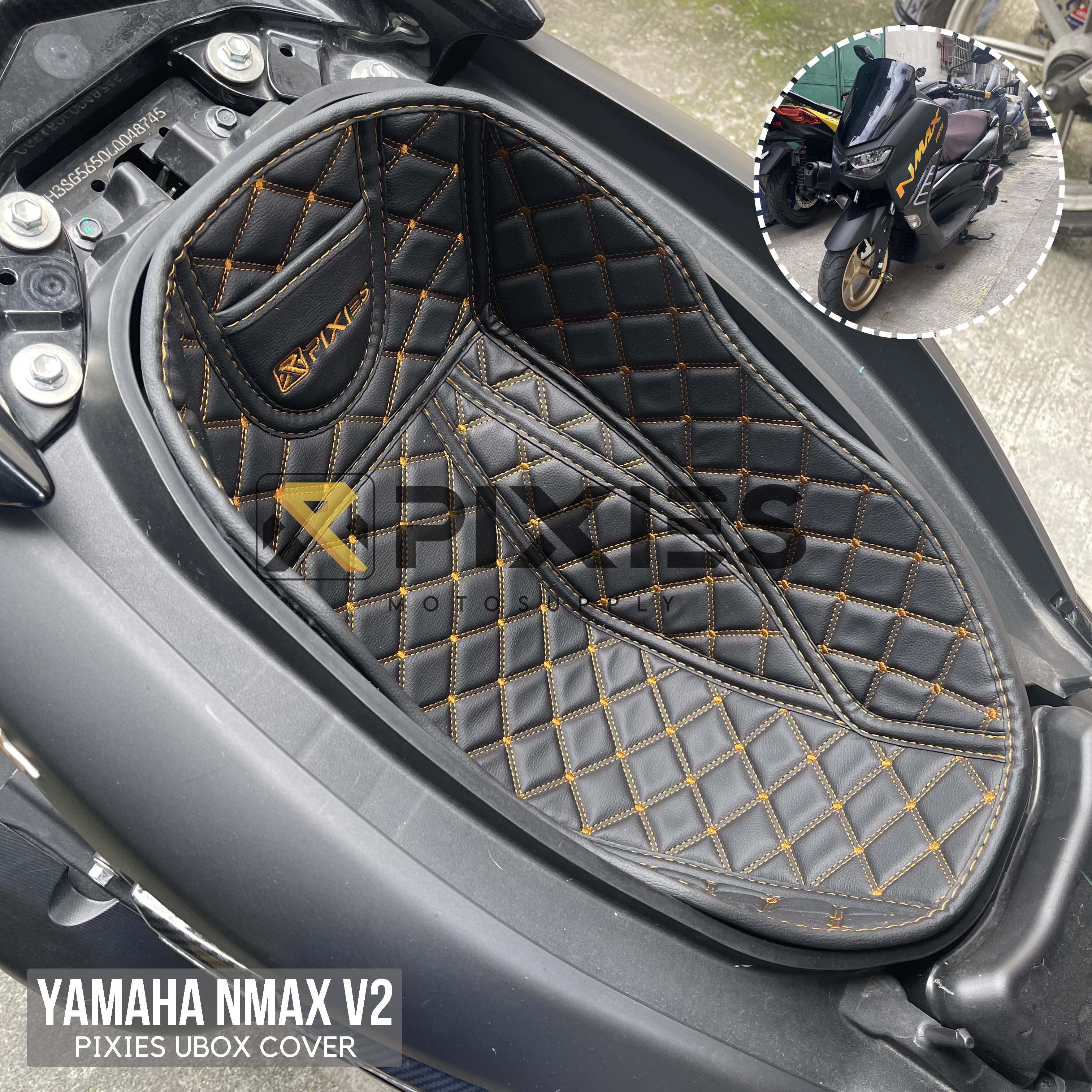 YAMAHA NMAX V2 PIXIES UBOX SEAT COMPARTMENT COVER