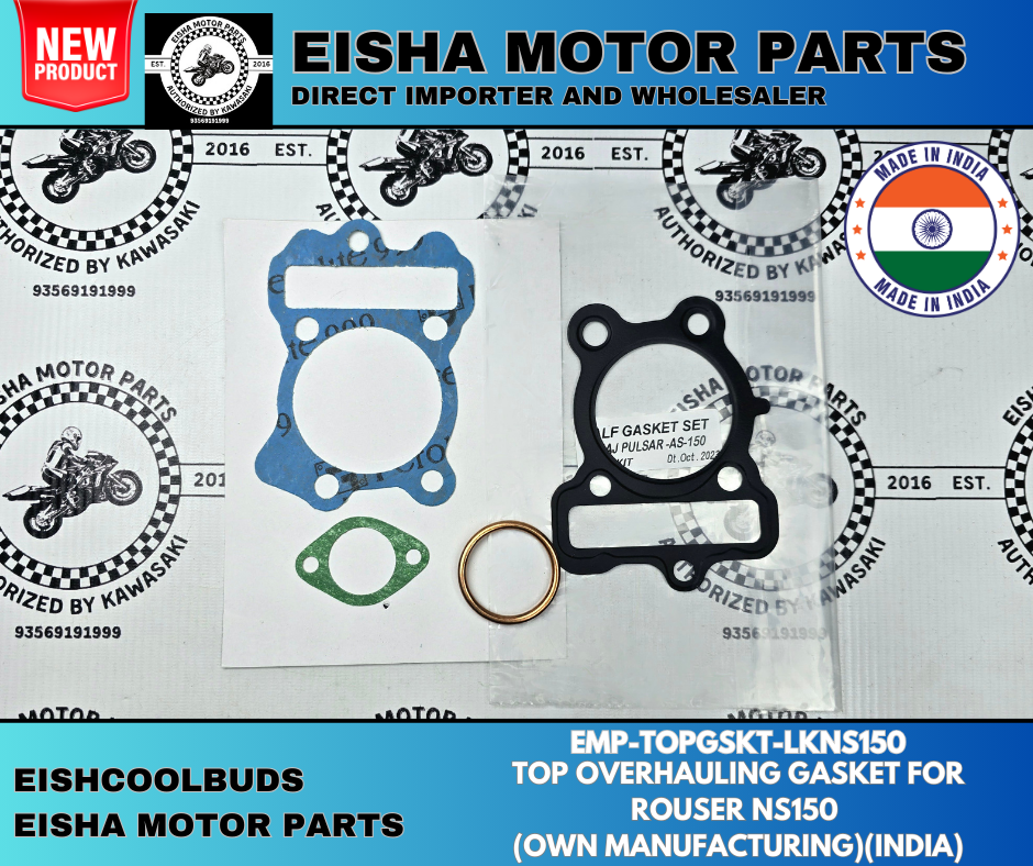 TOP OVERHAULING GASKET ROUSER NS150 EISHA MOTOR PARTS (INDIA)