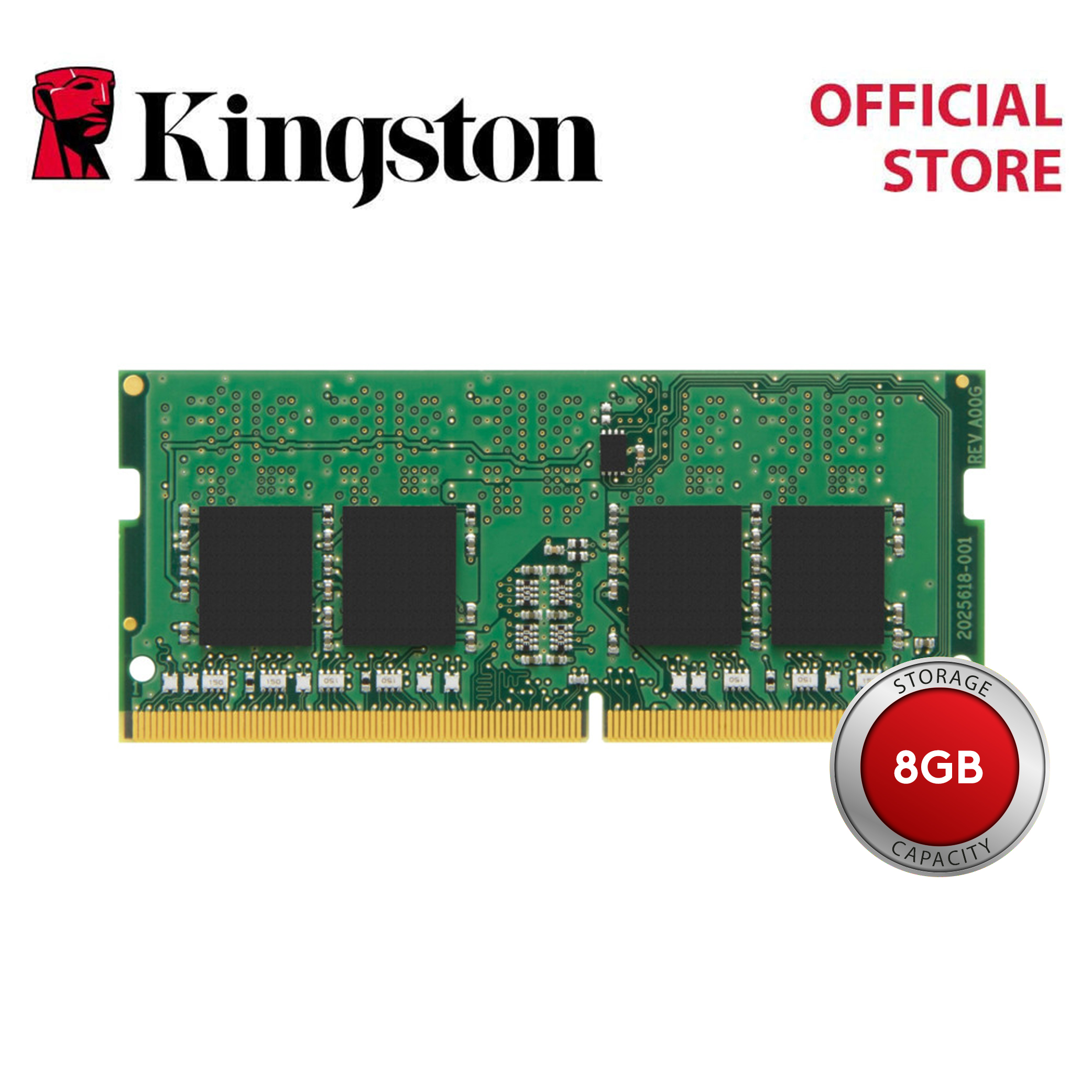 Kingston 8GB DDR4 2666Mhz Non ECC Memory RAM SODIMM KCP426SS6/8
