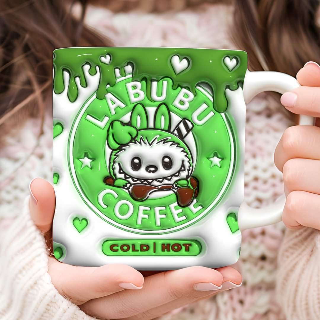 Labubu Cute Design 3d Mug