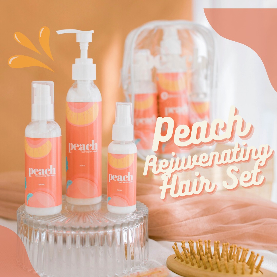 Peach Rejuvenating Hair Set