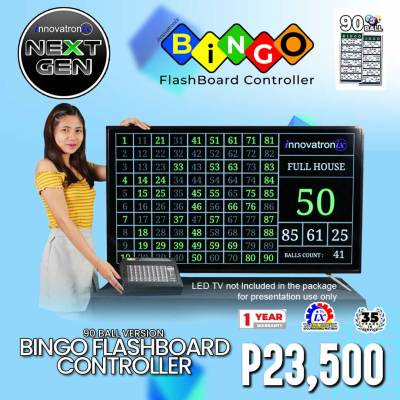 Innovatronix NextGen 90 Balls – UK version – Bingo Flashboard ...