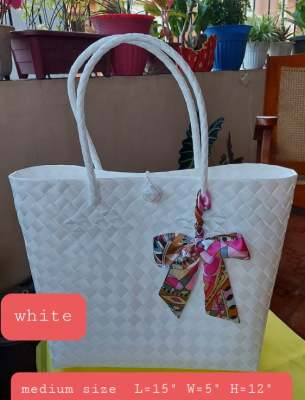 Handwoven Bayong bags from Laguna / made of a high quality imported ...