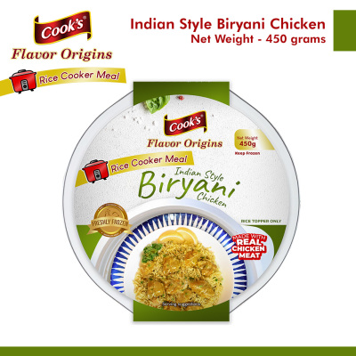 Cook's Flavor Origins Rice Cooker Meal Indian Style Biryani Chicken 450g