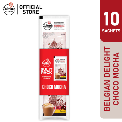 Culture Blends Belgian Delight Choco Mocha Coffee 27g x 10sachets