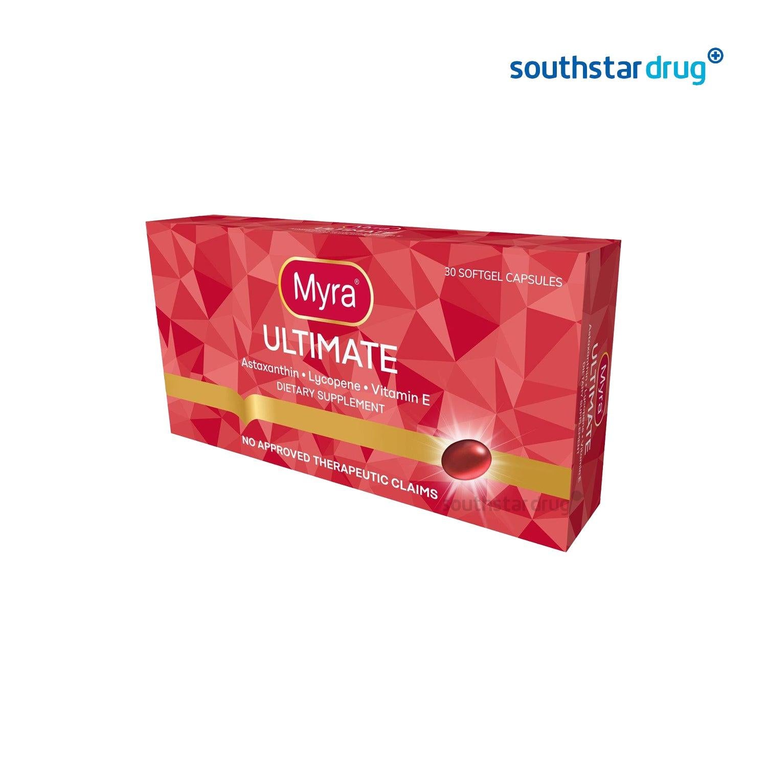 Myra Ultimate Softgel Capsule 30s