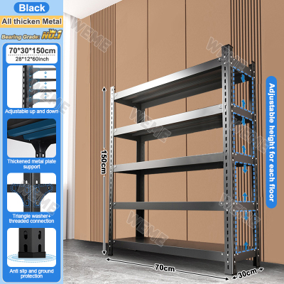 【120*30*180CM / 90*30*180CM】 Multi-purpose Boltless Rack 5/6 Layers ...