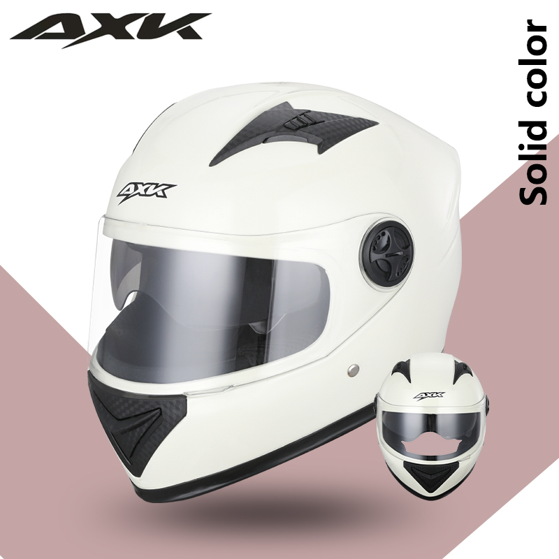 [ICC] Axk Helmet Double Lens Motorcycle Helmet Full Face Helmet With ...