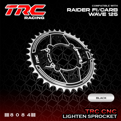 TRC Racing CNC LIGHTEN SPROCKET 36T for RAIDER FI/CARB , WAVE 125 8084