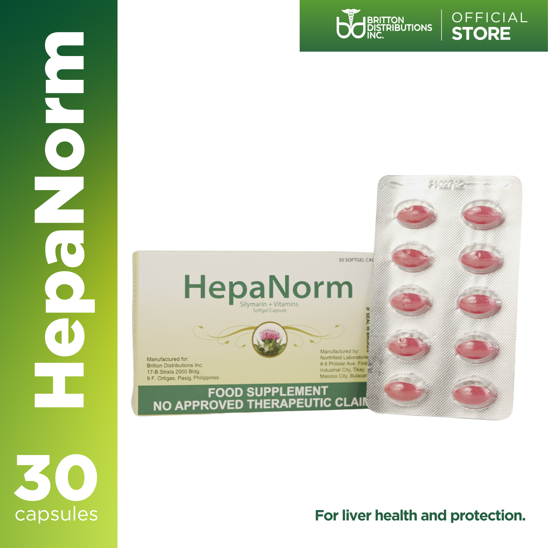 HEPANORM 30's (LIVER PROTECTOR)