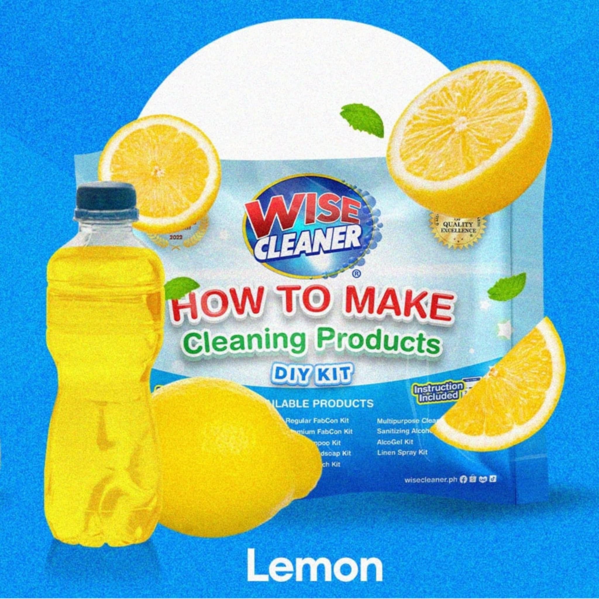 PREMIUM DISHWASHING LIQUID KIT - WISE CLEANER DIY