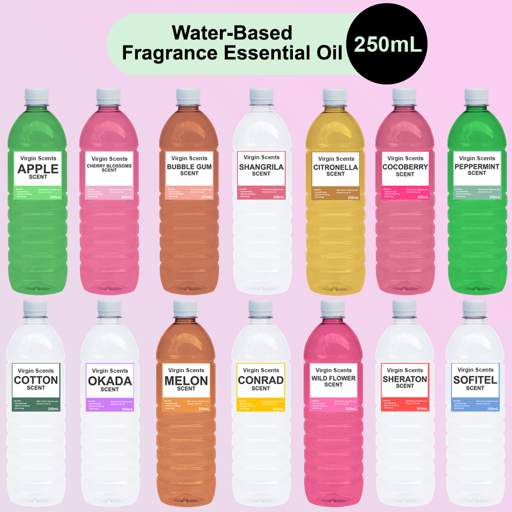 VIRGIN and ORGANIC 250ml Premium Scents water based fragrance essential ...