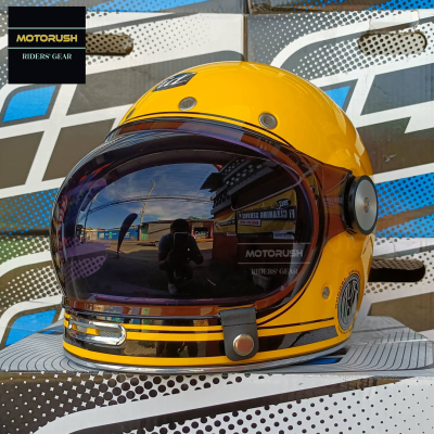 ID Rocket Classic Full Face Helmet (Yellow)