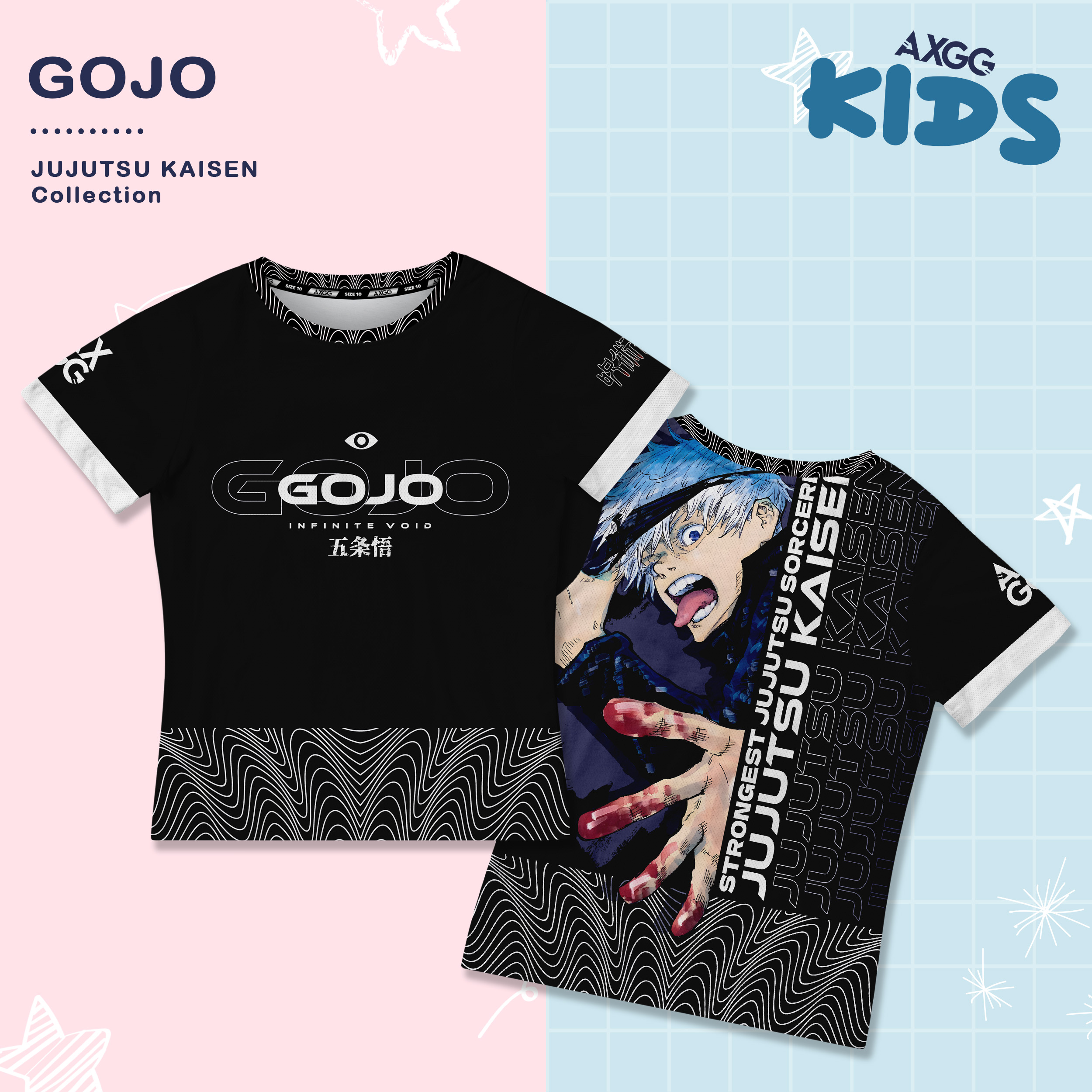 AXGG Kids ' Jujutsu Kaisen ' Anime Shirt