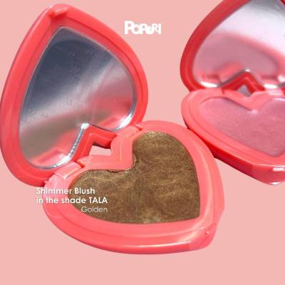Poperi Shimmer Blush - Highlighter and Blush in One