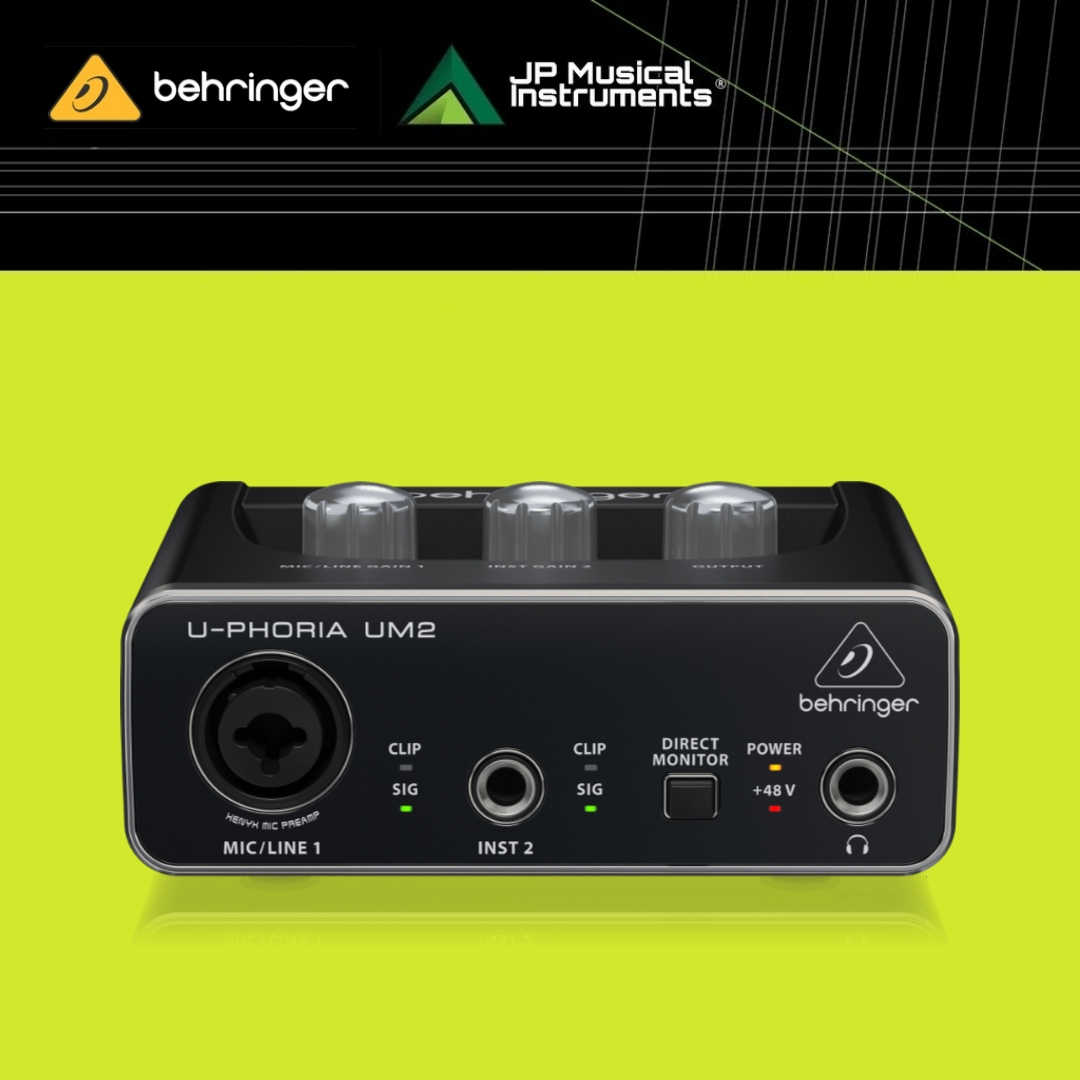 Behringer U-Phoria UM2 USB Audio Interface