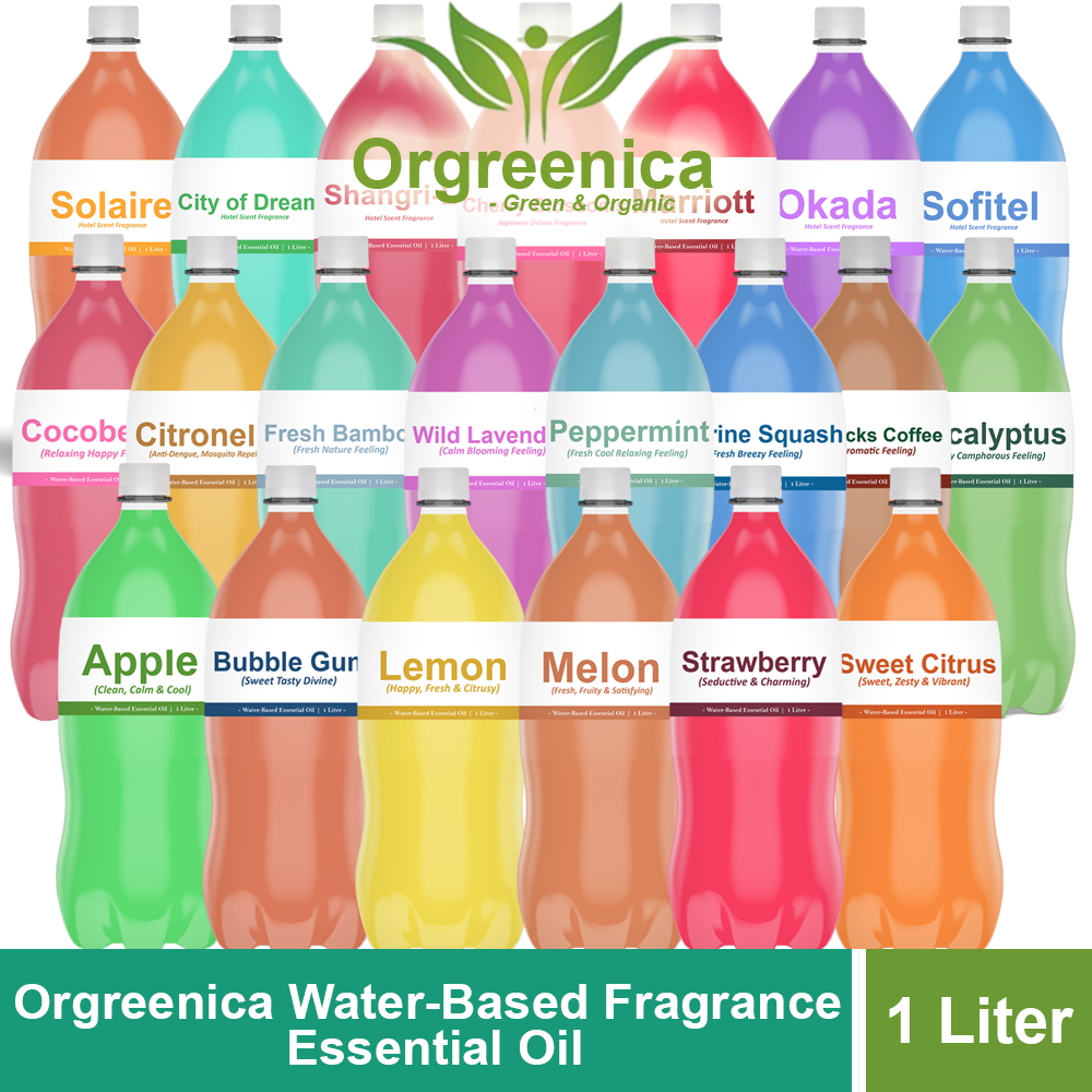 1 Liter Orgreenica Scent Fragrance Essential Oil for Humidifier ...