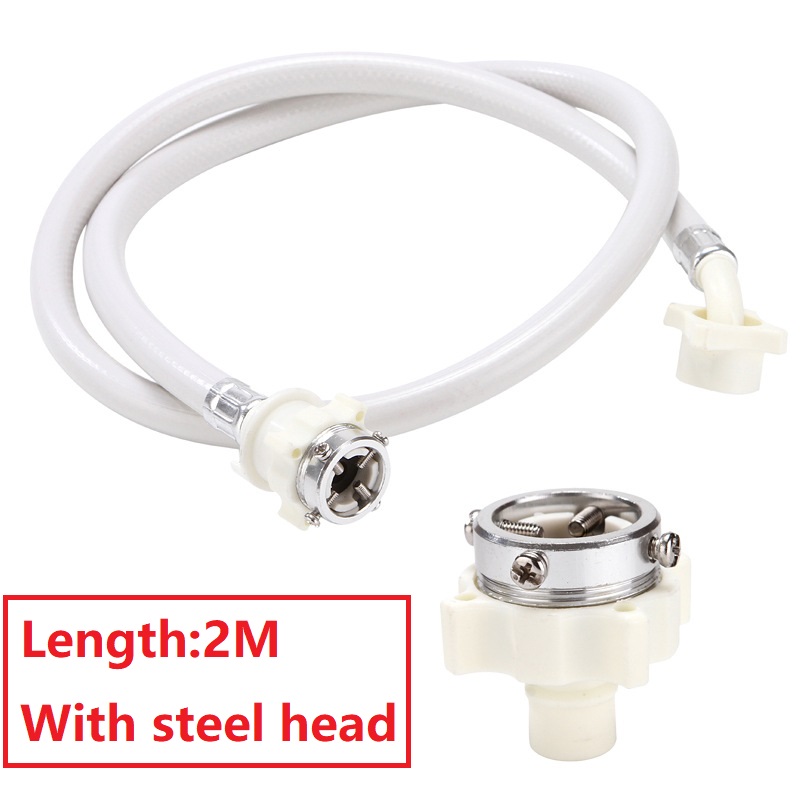 Automatic Washing Machine Water Inlet Pipes Hose Extension 2/3/5M ...