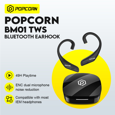 POPCORN BM01 Bluetooth Module for In Ear Earphone with Noise-Cancelling ...