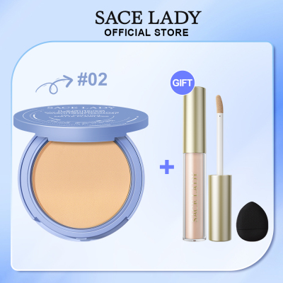 SACE LADY Oil Control Powder Waterproof Long-lasting Makeup Setting ...