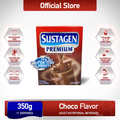 Sustagen Premium 350g Chocolate Flavor Adult Nutritional Powdered Milk ...