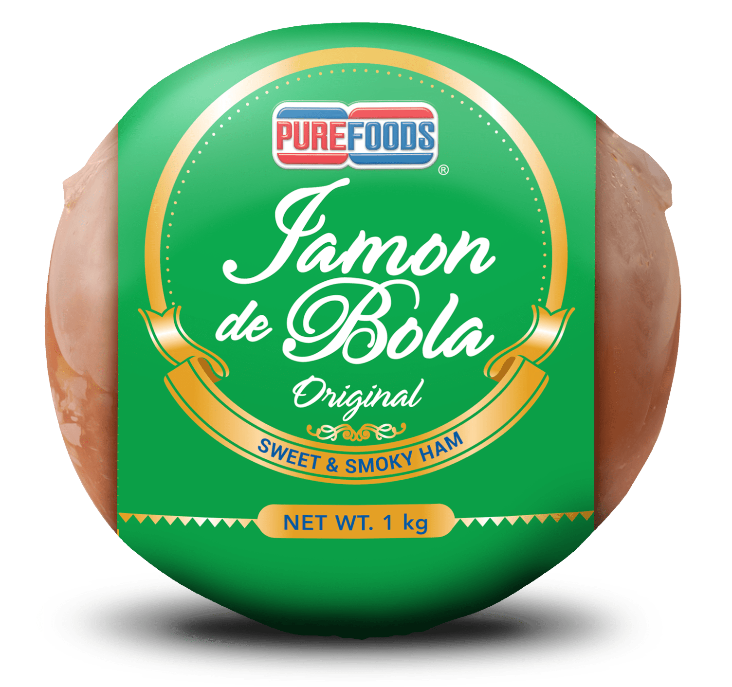 Purefoods Jamon De Bola Glazed 1kg With Eco Ham Bag Sauce Not Included purefoods-jamon-de-bola-glazed-1kg-with-eco-ham-bag-sauce-not-included
