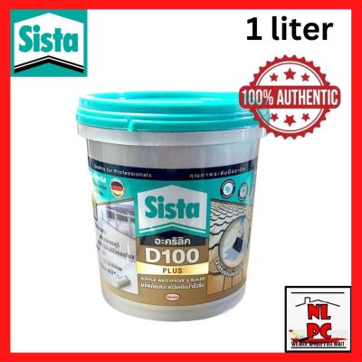 SISTA PREMIUM ACRYLIC WATERPROOF SEALER D100 GREY