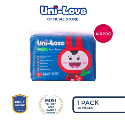 UniLove Airpro Baby Diaper 30's (Large) Pack of 1