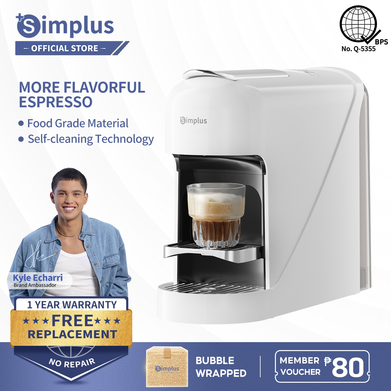 Simplus Nespresso Coffee Machine Coffee Maker Automatic Coffee Machine ...