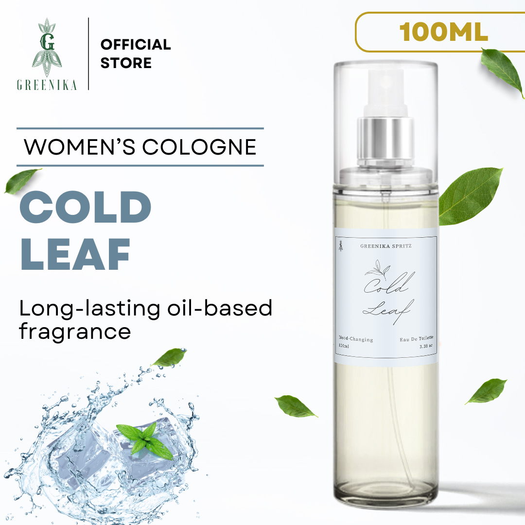 [ WOMEN'S PERFUME ] 100ML Greenika Spritz Cold Leaf Oil Based Perfume Women Long Lasting Perfume ...