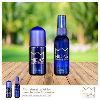 MIDAS MAGNESIUM Spray Roll-on for Daily Use