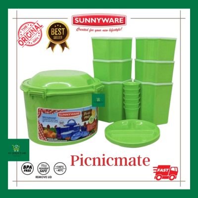 Picnic set 20pcs in 1 lunchbox - Sunnyware Picnicmate #9822 (camping ...