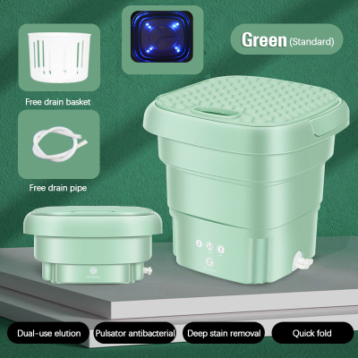 4.5L Fully Automatic Mini Portable Folding Washing Machine with Dryer ...