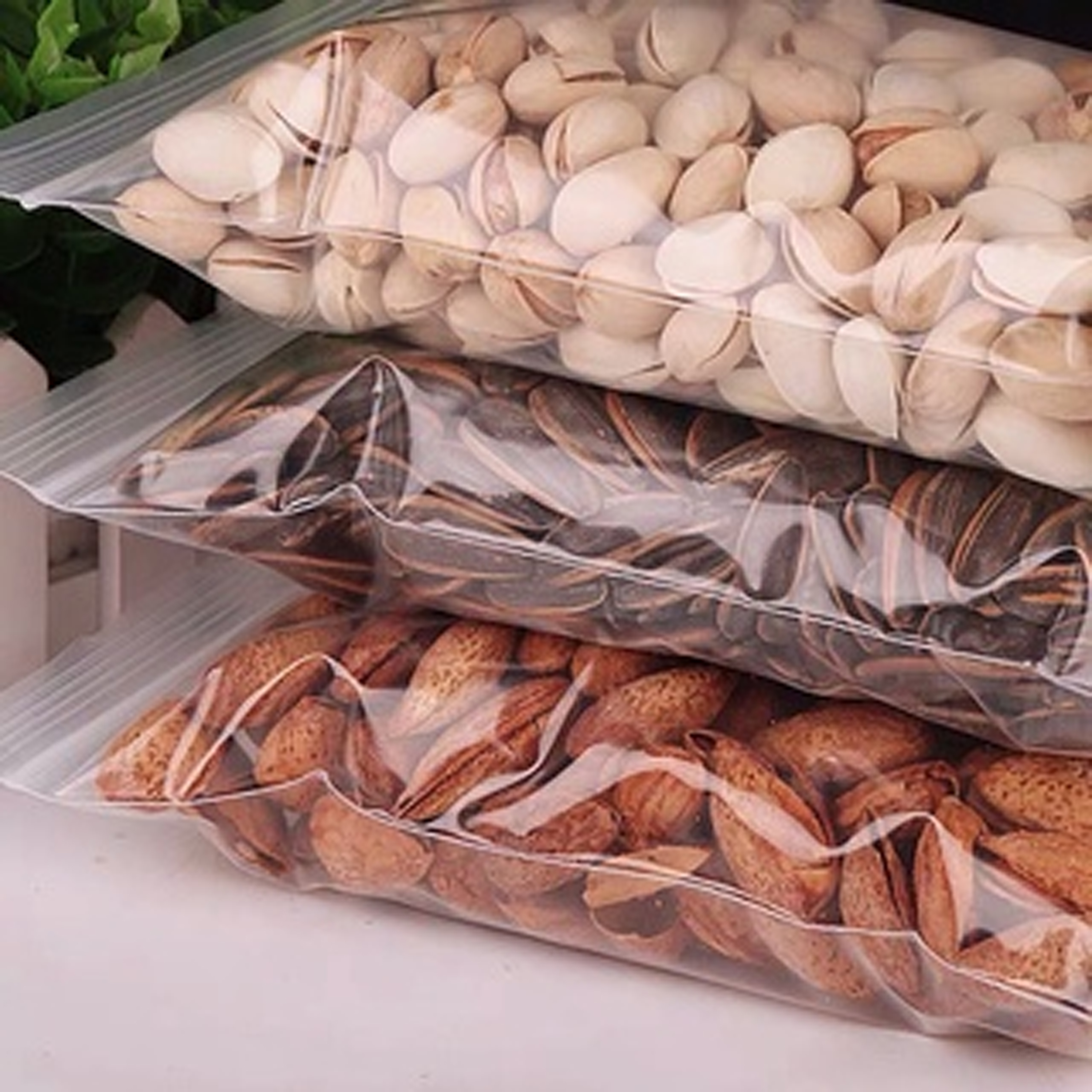product 100 pcs per pack resealable bags pcs clear plastic bags ...