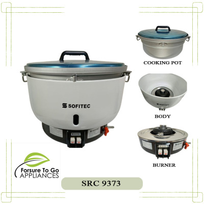 Heavy Duty Commercial LPG Gas Rice Cooker Sofitec Appliances 10Liters ...