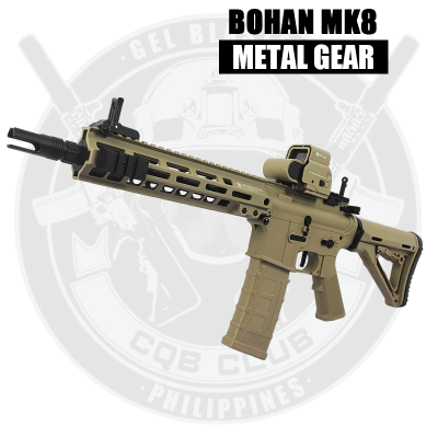 [CQB CLUB] BOHAN MK8 V2 High End Metal Gear Gel Blaster Toy Automatic ...
