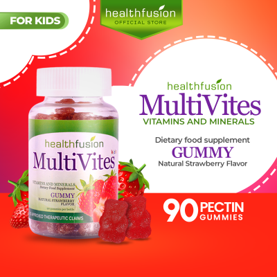 Health Fusion MultiVites Kids 90 Pectin Gummy | Complete Multivitamins ...