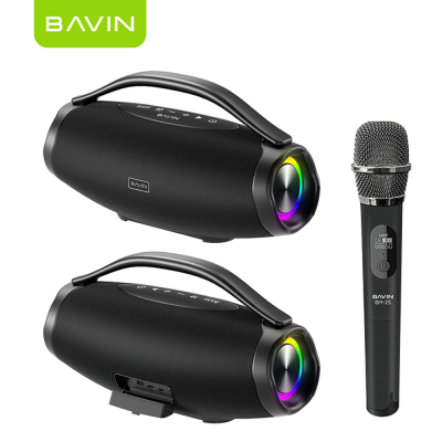 BAVIN BM25 Outdoor Wireless Bluetooth Speaker Splashproof Karaoke ...