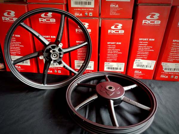 RCB MAGS SP 522 YAMAHA AEROX V1 V2 1.40 FRONT 1.60 REAR 17 INCHES RB6