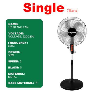 Keycool Electric fan stand fan buy 1 take 1 sale 16" 18" inches wall ...