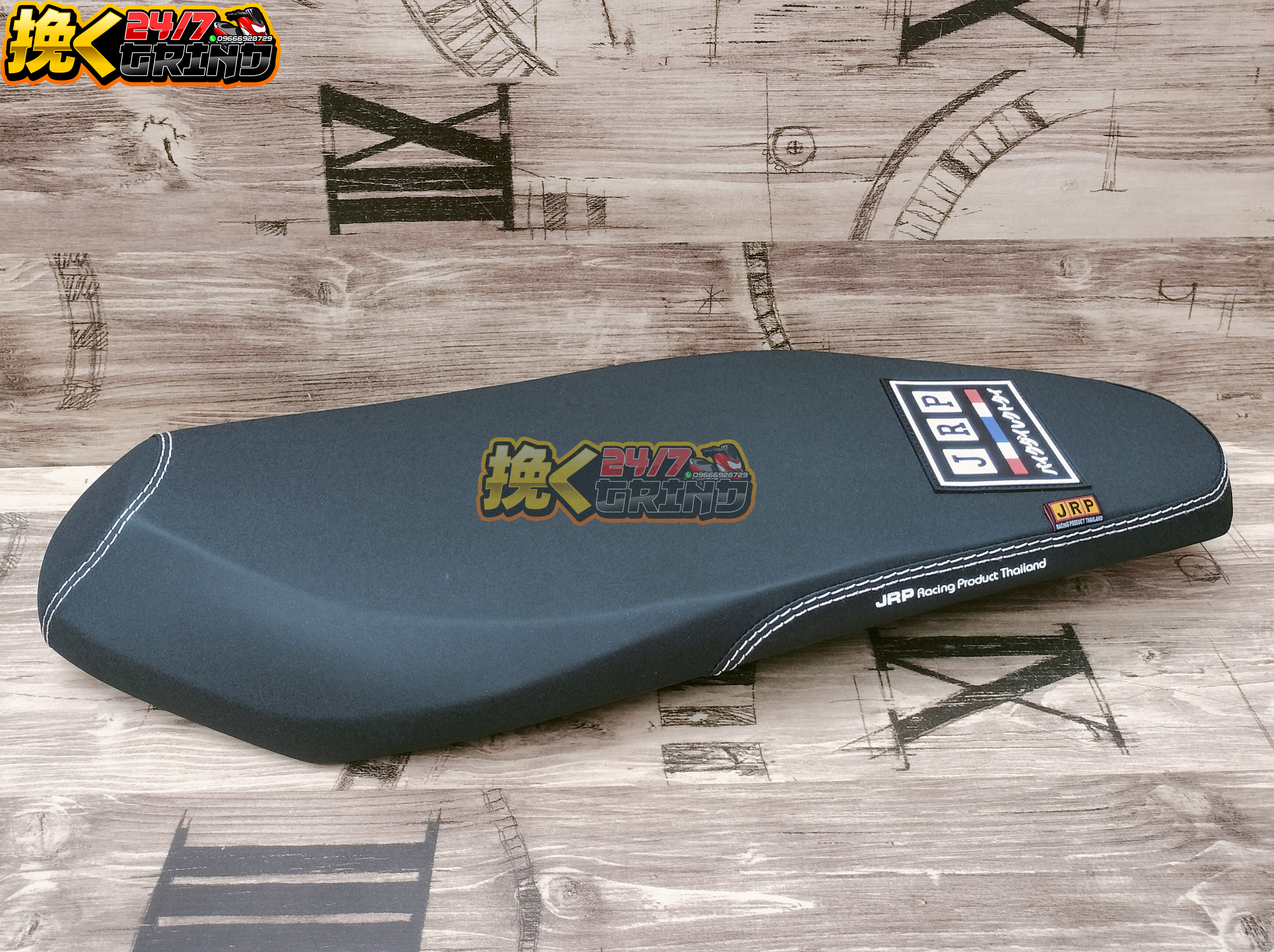 JRP Flat Seat BLack Oreo For Honda Click v1 / v2 / v3