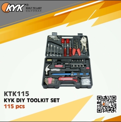 WISHGATE KYK Tool Kit Set 115 pieces (AUTHENTIC)