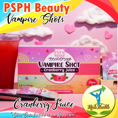 Vampire Shot Cranberry Juice PSPH Beauty 15sachets