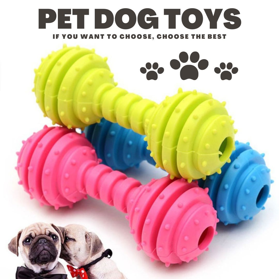 Product 1 pc Pet Toys For Small Dogs Rubber Dog Toy Teeth Cleaning Chew ...