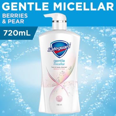 SAFEGUARD Gentle Micellar Bodywash Berries and Pear 720ml