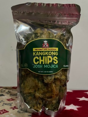Original Kangkong chips by Josh Mojica