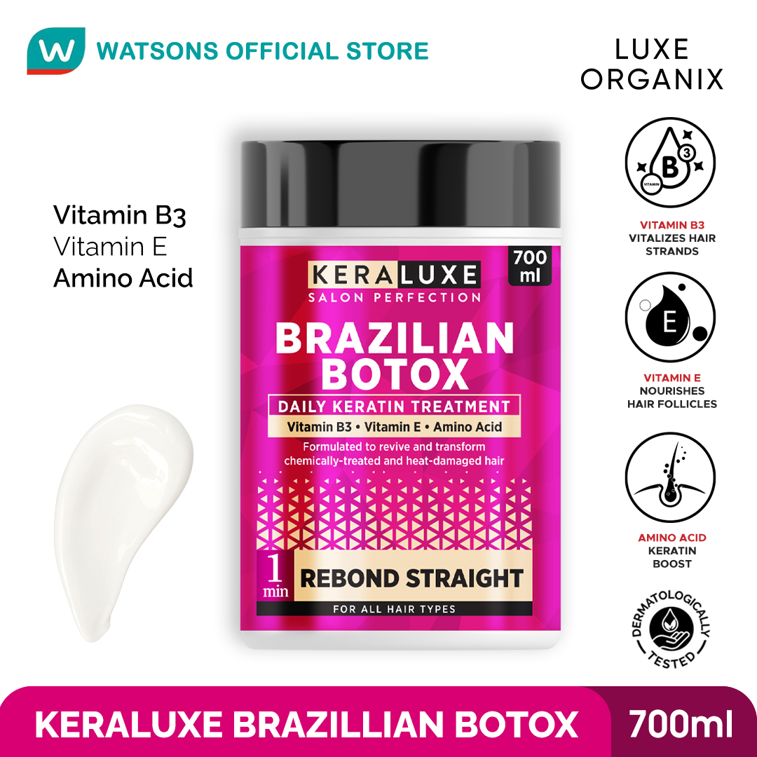 KERA LUXE Salon Perfection Brazillian Botox Daily Keratin Treatment ...