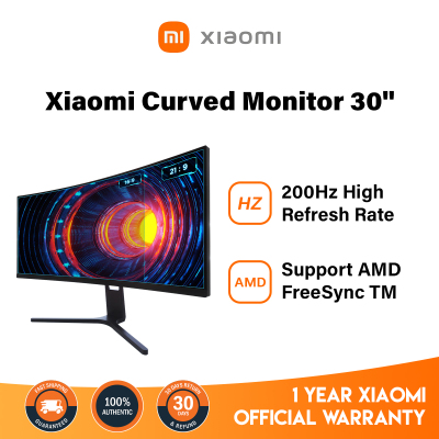 [Global Version] Xiaomi 30 Inch Curved Gaming Monitor 200Hz High ...