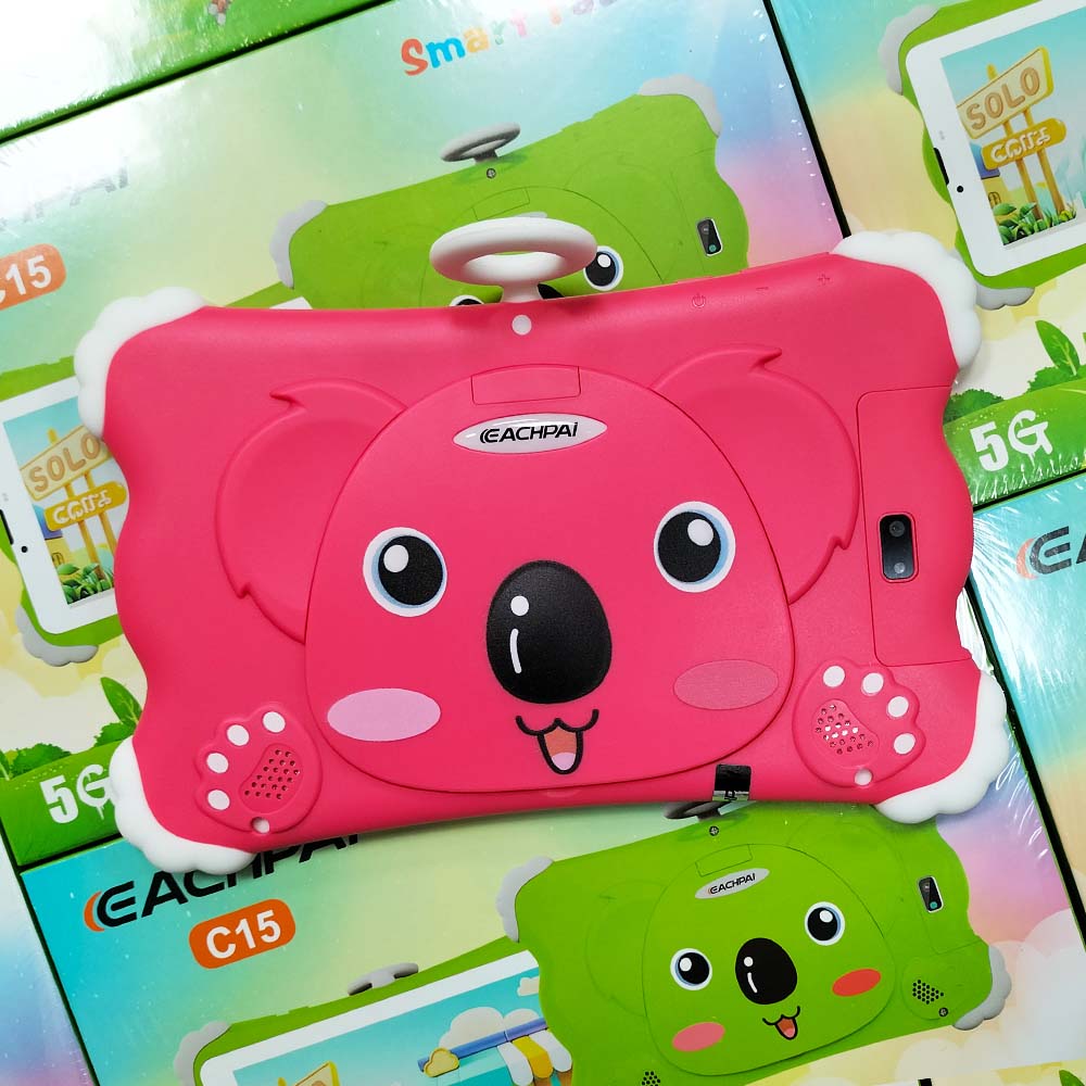Smart kids tablet C11 C15 for kids dual sim 7 inches display Big speaker